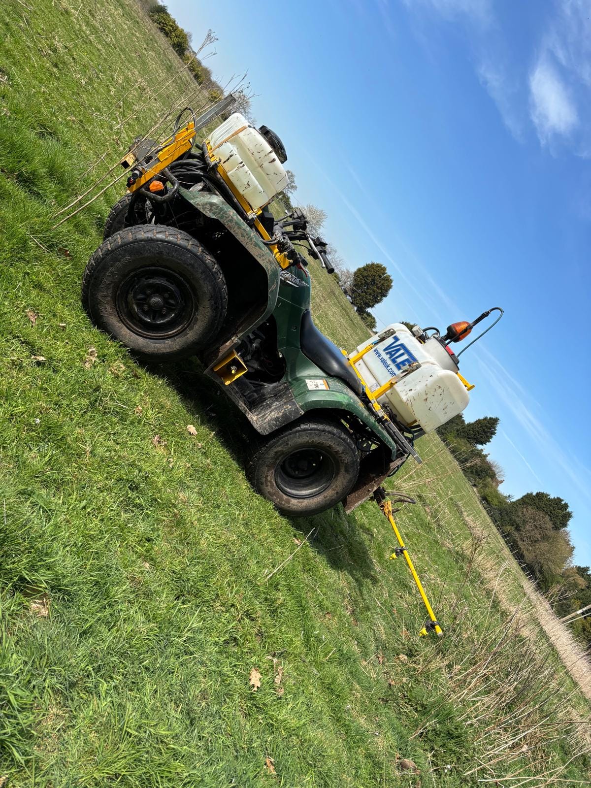 Perfect Weather for Weed Control – Selective Weed Killer Applied to ...